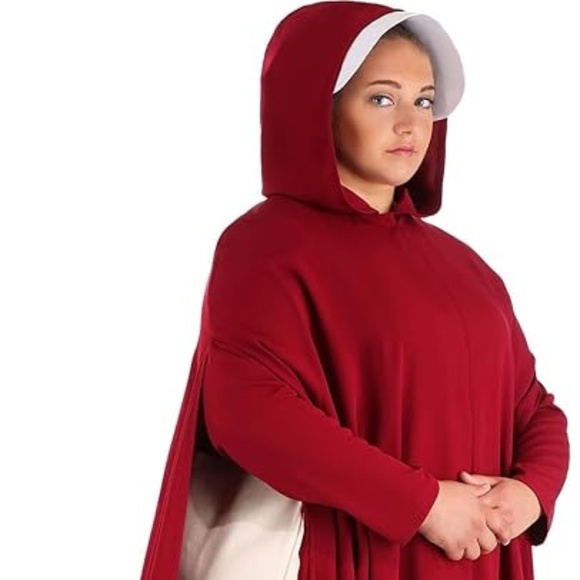 Other | Handmaids Tale Costume Red Robe What And Bag New Os | Poshmark